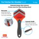 Hartz Groomer's Best Fur Fetcher De-Shedder Grooming Tool for Dogs ...