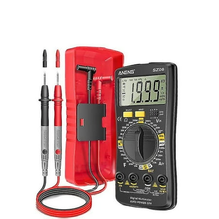 Sz08 Digital Multimeter Ultra-thin 1999 Counts Current Voltage ...