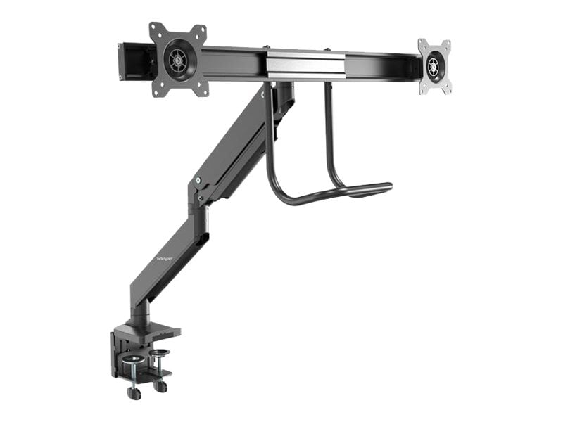 StarTech.com Desk Mount Dual Monitor Arm, Ergonomic Dual Monitor VESA ...