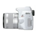 Canon EOS Rebel SL3 Full Frame DSLR Camera with 18-55mm Lens (White ...