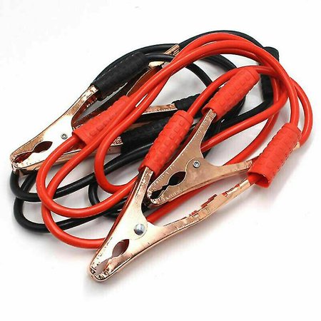 2m 500 Amp Heavy Duty Flying Wires Car Van Jumper Cables Battery Jump ...