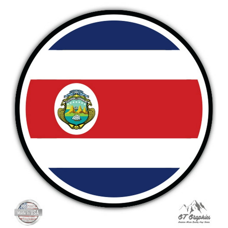 Costa Rican Flag Symbol