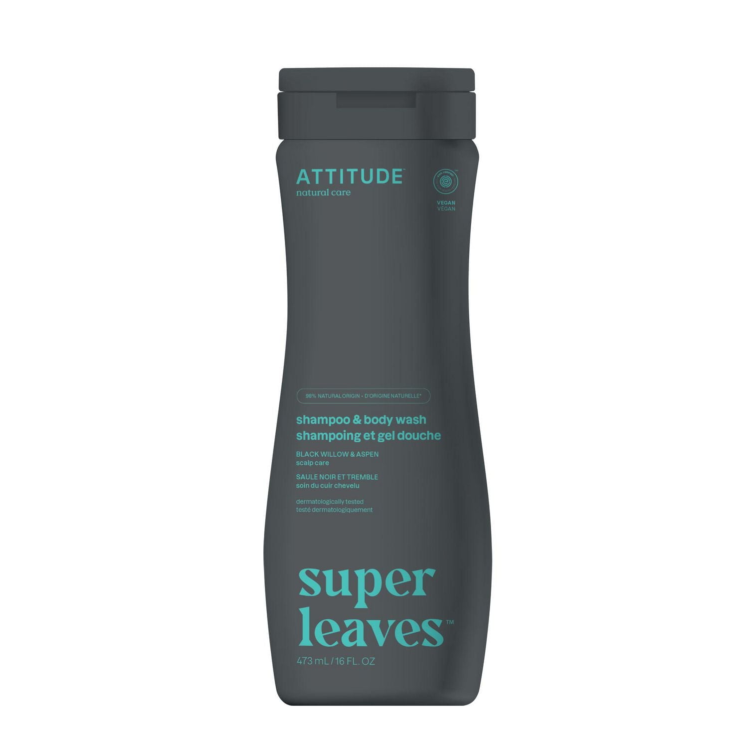 ATTITUDE super leaves, Shampoo & Body Wash, Black Willow & Aspen ...