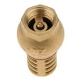 Heavy Duty Brass Foot Water Pump Female Threaded Bottom - DN15 ...