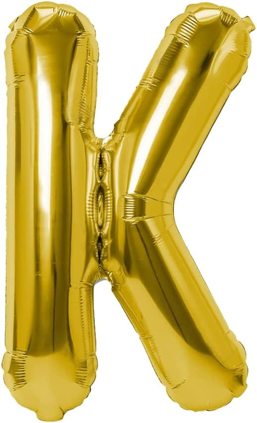 40 Inches Gold Foil Letter Balloon - Ideal for Parties and Celebrations ...