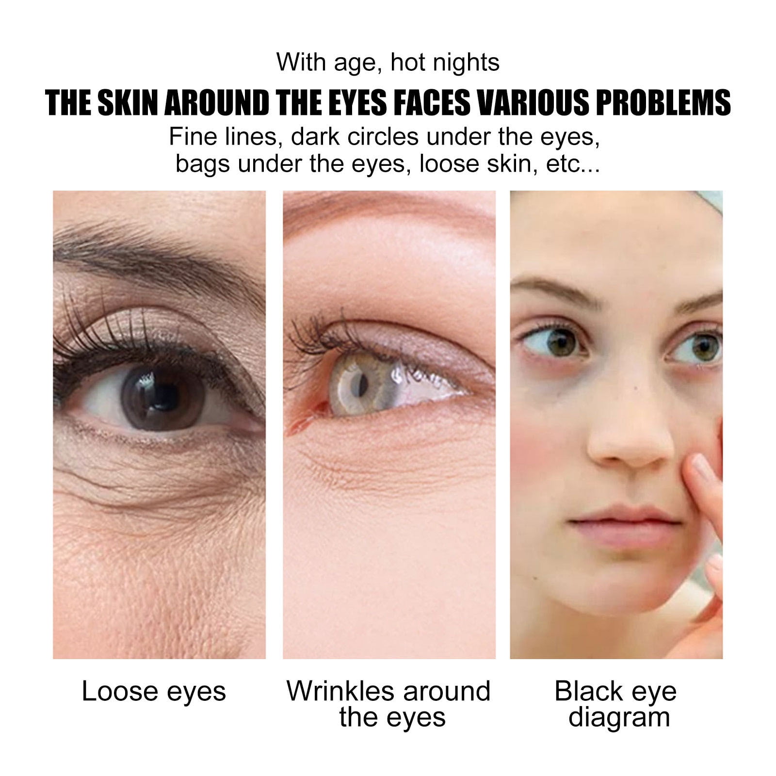 Clearance Eye Products Fade Dark Circles And Bags Under Eyes And Fine Lines Eye Serum Brightens Complexion Eye Cream Deal of The Day Clearance Deals 25 Walmart