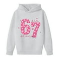 67 Meme Hoodie Girls Preppy Comfortable 6 7 Meme Sweatshirts St Patrick ...