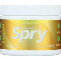 Spry Cinnamon Chewing Gum 100 Ct Jar, Xylitol Sugar Free, Dental Care ...