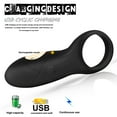 Cock Ring Vibrating Penis Ring Waterproof Rechargeable Couple Vibrator