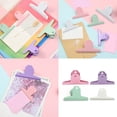 5Pcs Multipurpose Metal Document Clips Heavy Duty Steel Hinge Clip ...