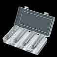 Protective 40mm Coin Cases Silver Dollar Round Case Storage Box ...