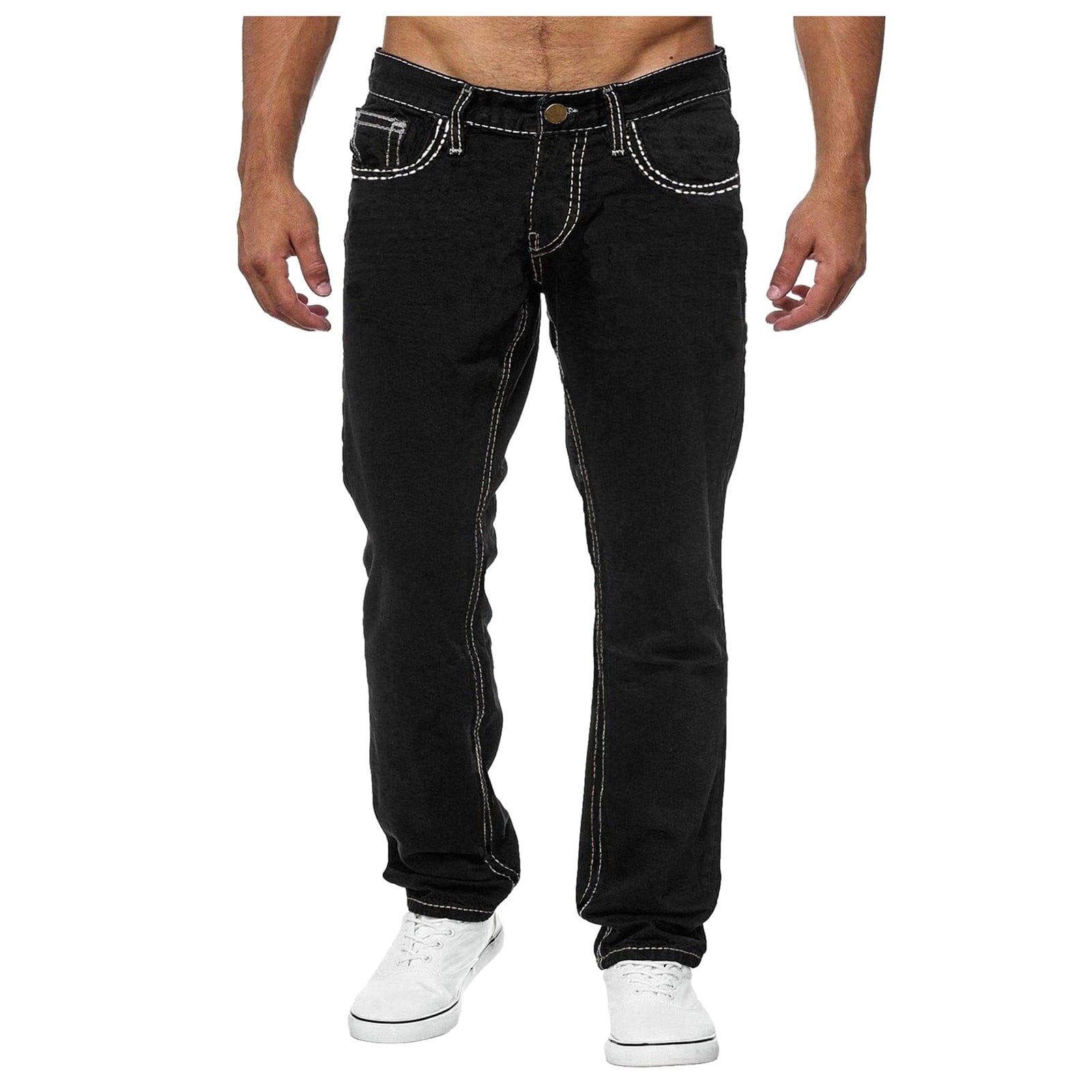 Click here for Ediodpoh Men Pants Comfortable Casual Denim Trouse... prices