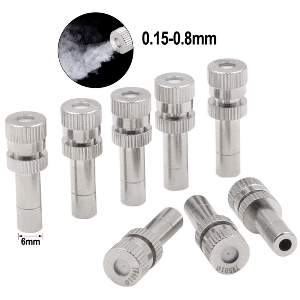 6mm Connectors Low Pressure Fogging Nozzle Water Spray Nozzle ...
