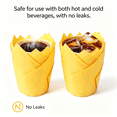 BPPEG 2026 New 50 Pcs Paper Cups Versatile Style Coffee Cup Easy to Use ...