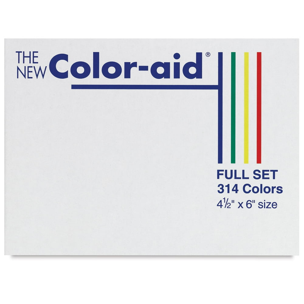 Color-aid Paper Packet - 4-1/2'' x 6'', Assorted, Pkg of 314 - Walmart ...