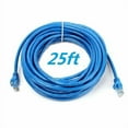 Cablevantage 25ft Cat6 Patch Cable, 500Mhz, Ethernet LAN RJ45, High ...