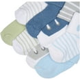 Luvable Friends Baby Boy Newborn and Baby Terry Socks, Safari, 0-6 ...