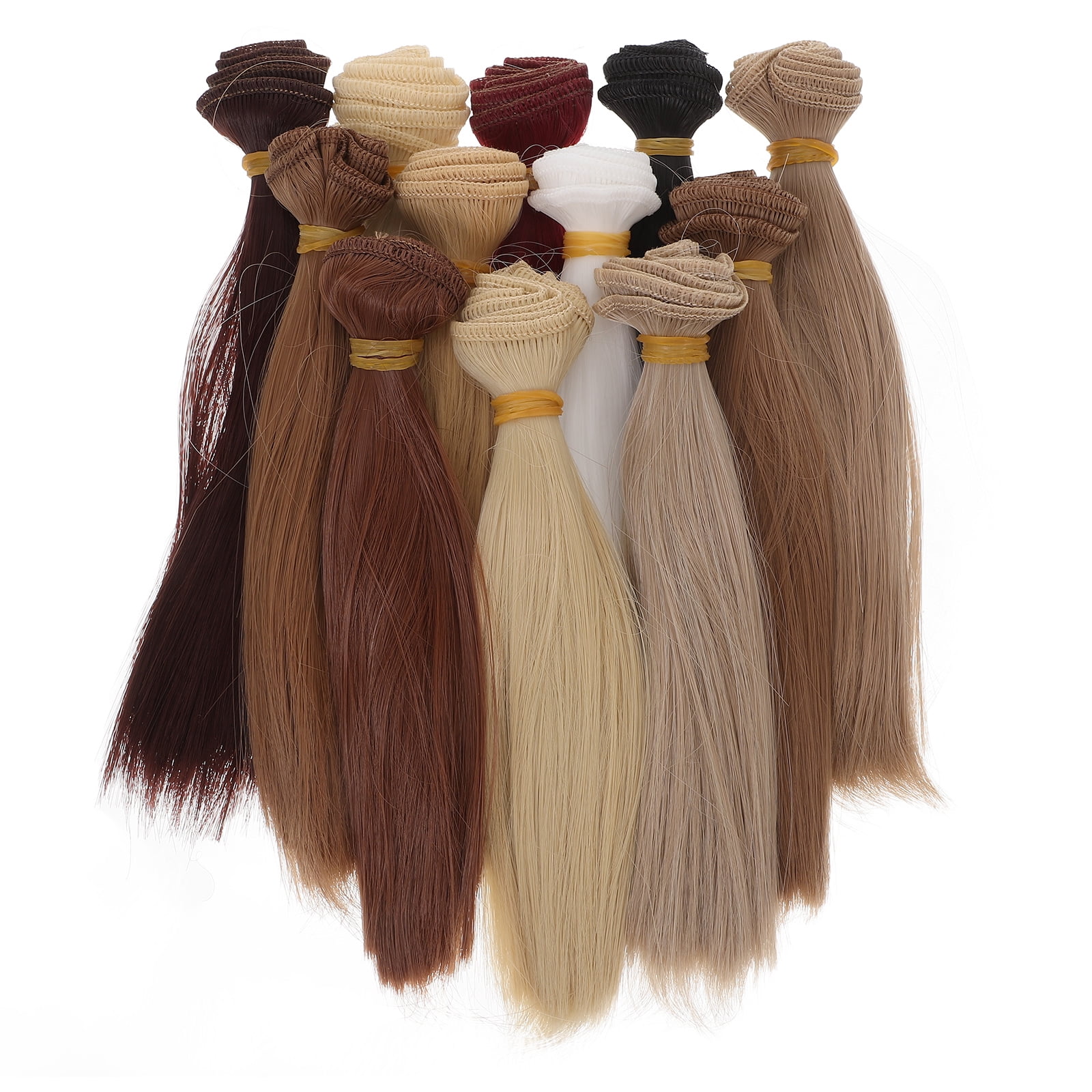 Click here for Miangastore 12pcs Heat Resistant Straight Hair Wig... prices