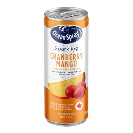 Ocean Spray Sparkling Cranberry Mango 6PK, OSI SPRK CRANMAN 6PK ...