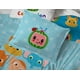 Cocomelon Animals Kids 2-Piece Twin/Full Reversible Comforter and Sham ...
