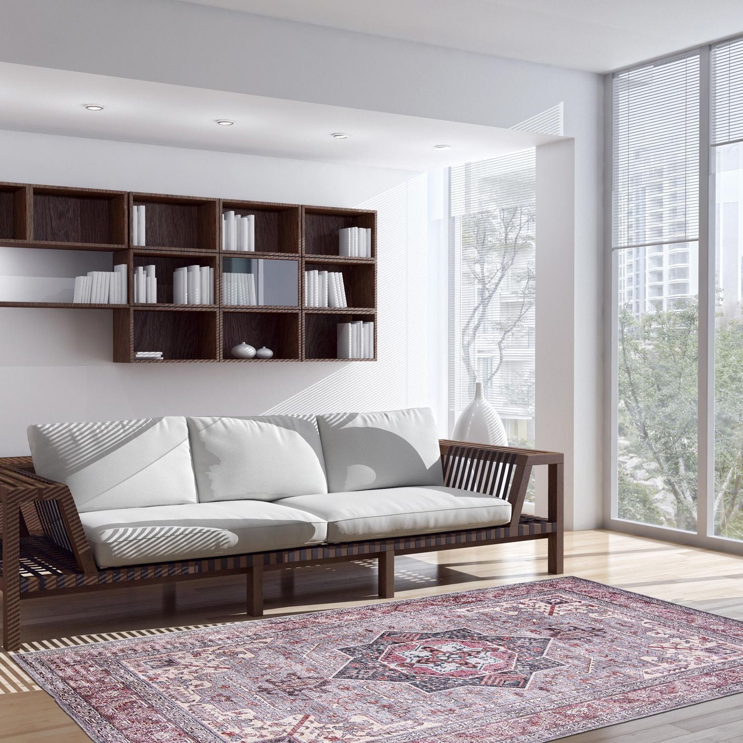 Click here for Ecarpet Heriz Indoor Area Rug Flatweave Carpet For... prices