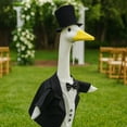 Wedding Porch Goose Outfit Set Concrete Goose Outfits,yard Goose ...