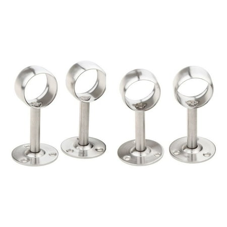 Stainless steel wardrobe tube lever bar, round tube drying hanging rod ...