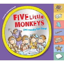 5 Little Monkeys Sitting in a Tree (Board Book) - Walmart.com