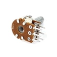 4Pcs B50K 50K ohm 20mm Shaft Long Rotary Linear Dual Taper ...