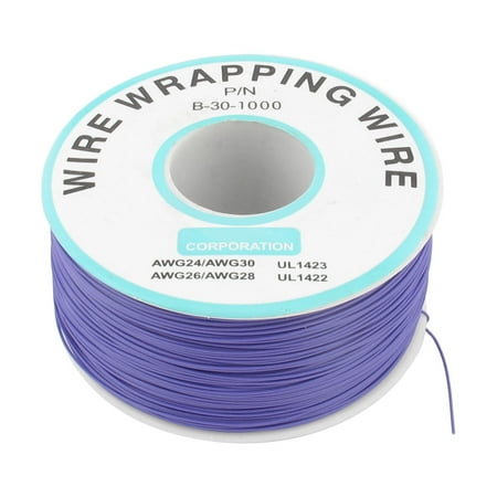 PCB Solder 0.25mm Tin Plated Copper Cord Wire-wrapping Wire Purple ...