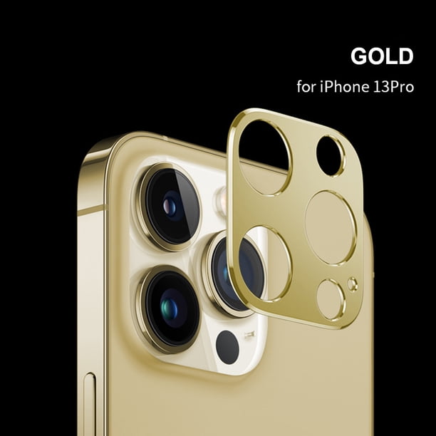 Para iPhone 13 Pro/Pro Max Metal Phone Camera Lens Protector Cover Back ...