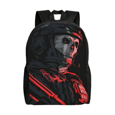 Call of Duty Ghost Backpack Lightweight Daypack Adjustable Shoulder ...
