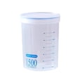 Food Grade Plastic Airtight Storage Jars, Multi Purpose Kitchen Sealed ...