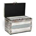 Nantucket Weathered Wood Trunks - Walmart.com