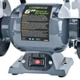 Genesis 1/2-HP 6-In. Bench Grinder with Lights and Eye Shields ...