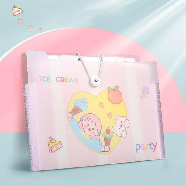 Cute A4 File Organizer Document Organizer Desktop Organizer File Folder ...