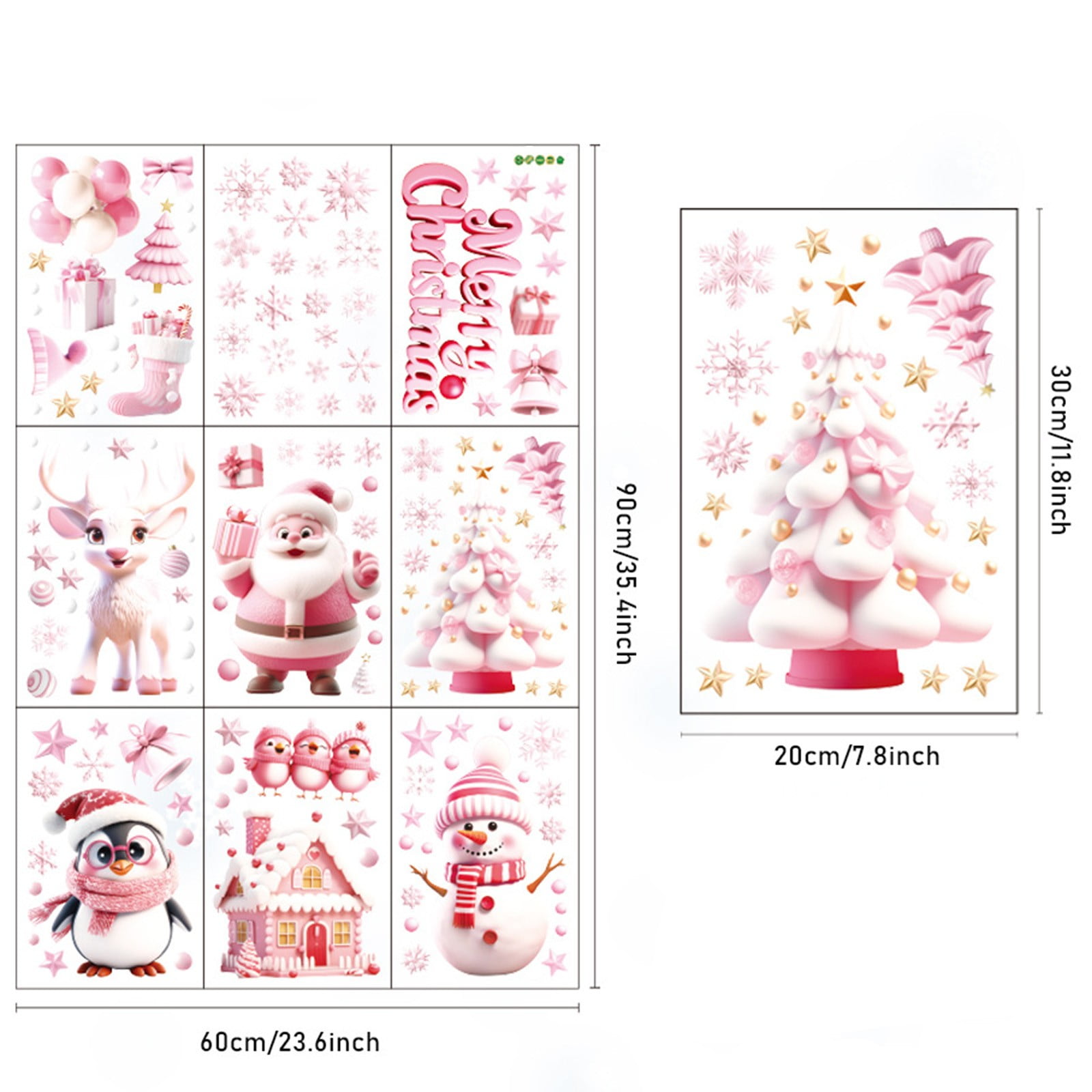Click here for Unbranded Pink Christmas Decorations christmas Win... prices