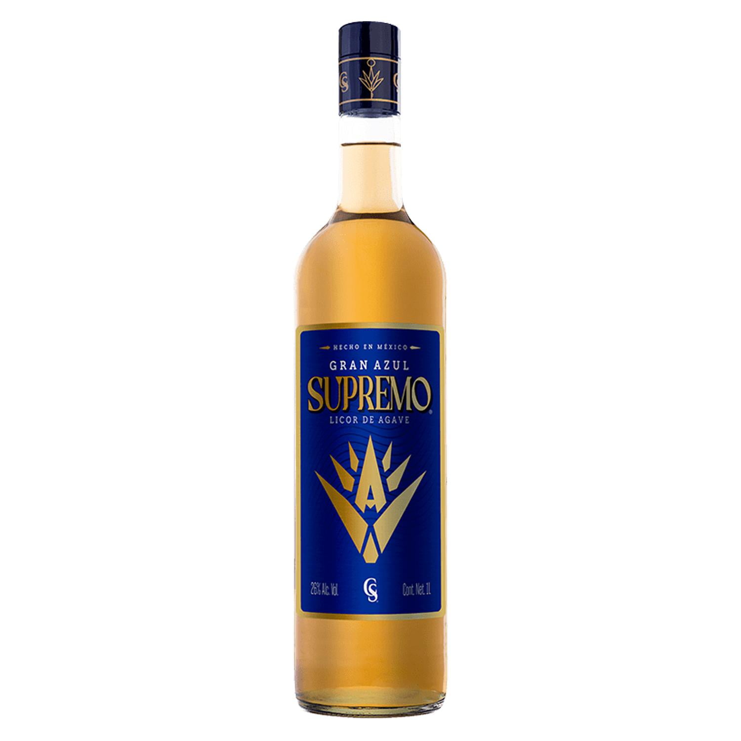 Pack de 12 Licor Gran Azul Supremo 1 L | Bodega Aurrera en línea