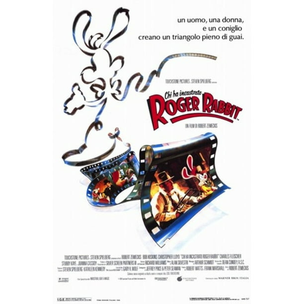 Who Framed Roger Rabbit Movie Poster (11 x 17) - Walmart.com - Walmart.com
