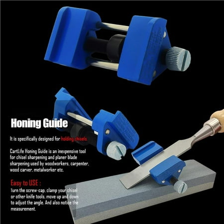 Honing Guide Rail Adjustable Carbon Steel Manual Sharpener Angle Fixer ...
