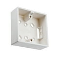 Surface Mount Wall Switch Socket Box Outlet 1 Gang 86 Type White ...
