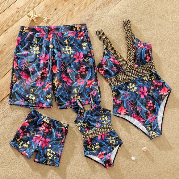 Matching Boy And Girl Swimsuits