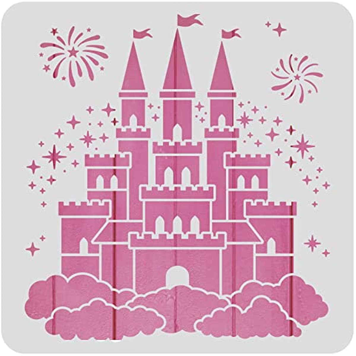 Disney Castle Stencil