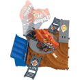 Hot Wheels Monster Trucks Arena Smashers Tiger Shark Spin-Out Challenge ...