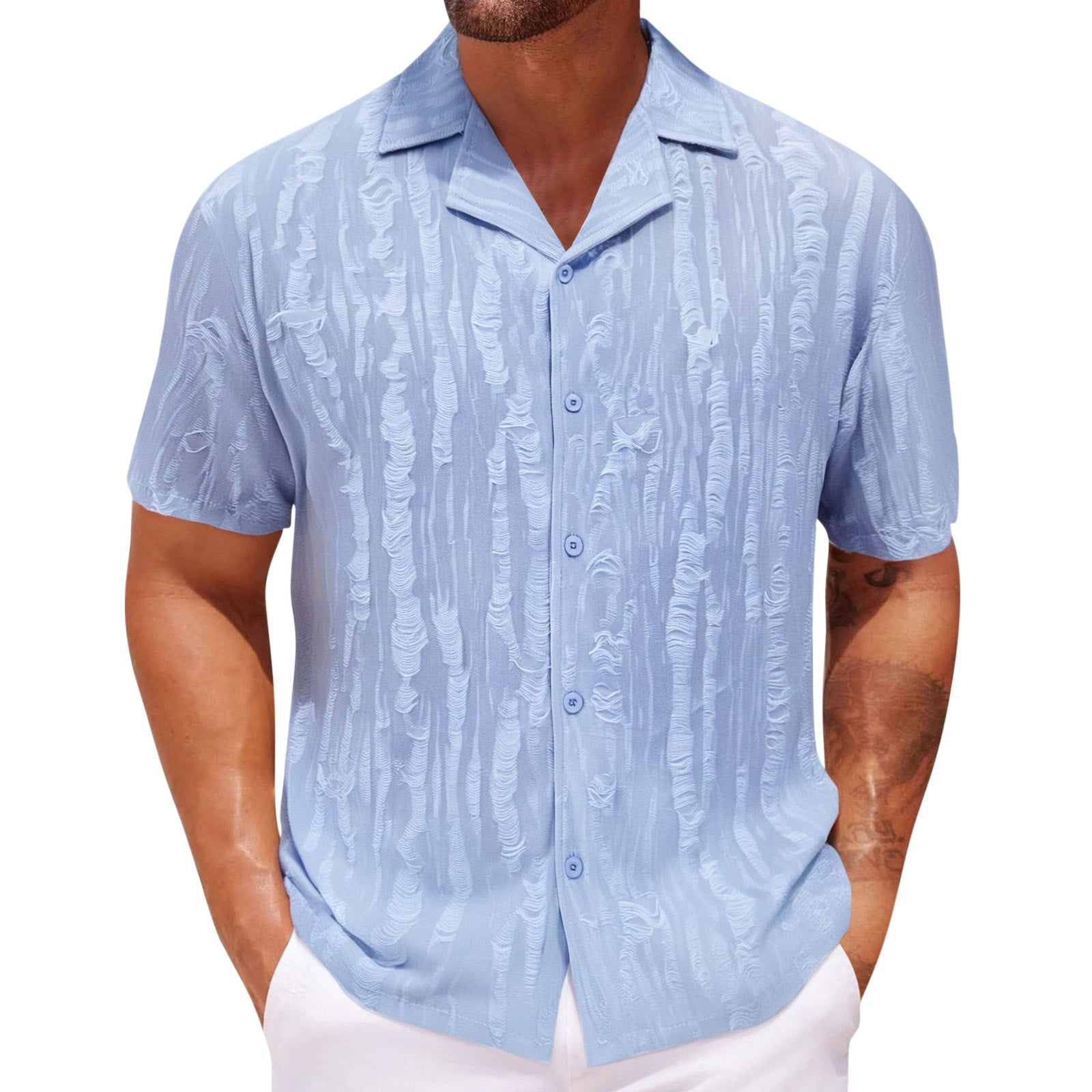 Click here for Kaemgyyd Mens Button Down Shirts Casual Stylish Sh... prices