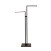 SSWBasics Chrome 2-Way Adjustable Slant Arm Clothing Display Rack ...