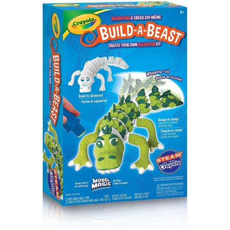 Crayola Build-A-Beast Craft Kit - Alligator | Walmart Canada