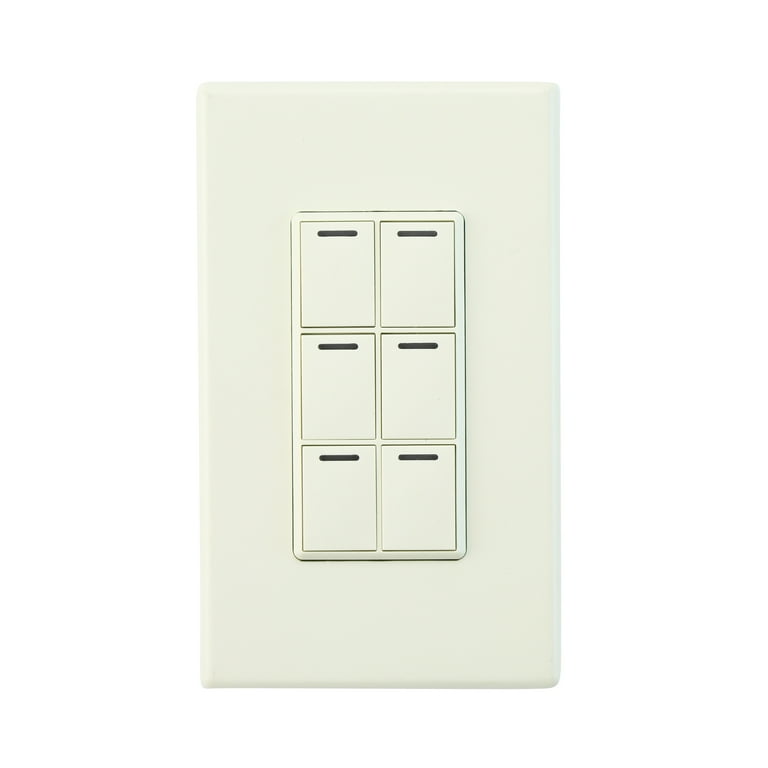 Control4 KPZ-6B1-A Button Keypad, Zigbee Pro Wireless,, 47% OFF