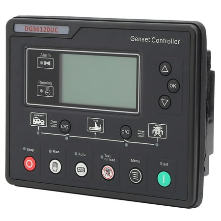 Genset Controller, Long Service Life Generator Control Panel, LCD ...