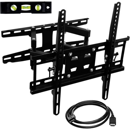 TV Wall Mount Full Motion | Swivel TV Wall Mount with Extendable Arms ...